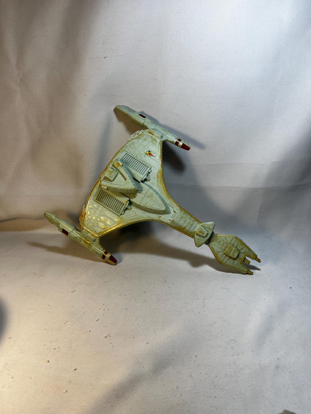 Vintage 1993 Klingon Vor'cha Attack Cruiser Model - Star Trek TNG ...