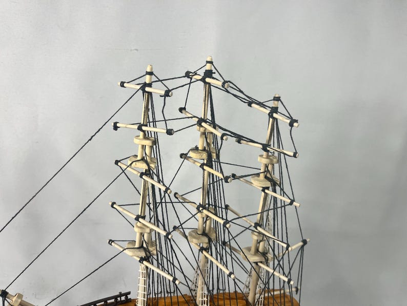 Vintage USS Constitution Model Ship – Nautical Display Collectible - Etsy