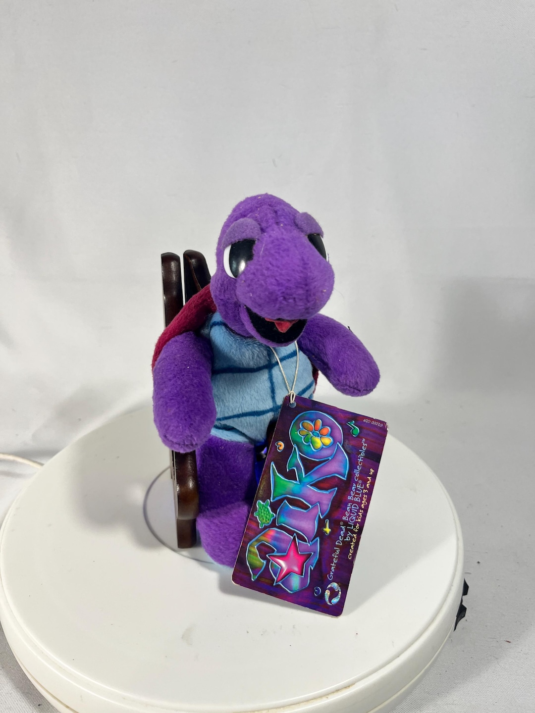 Grateful Dead “aiko” Turtle Plush – 1998 Liquid Blue 7” With Tag - Etsy