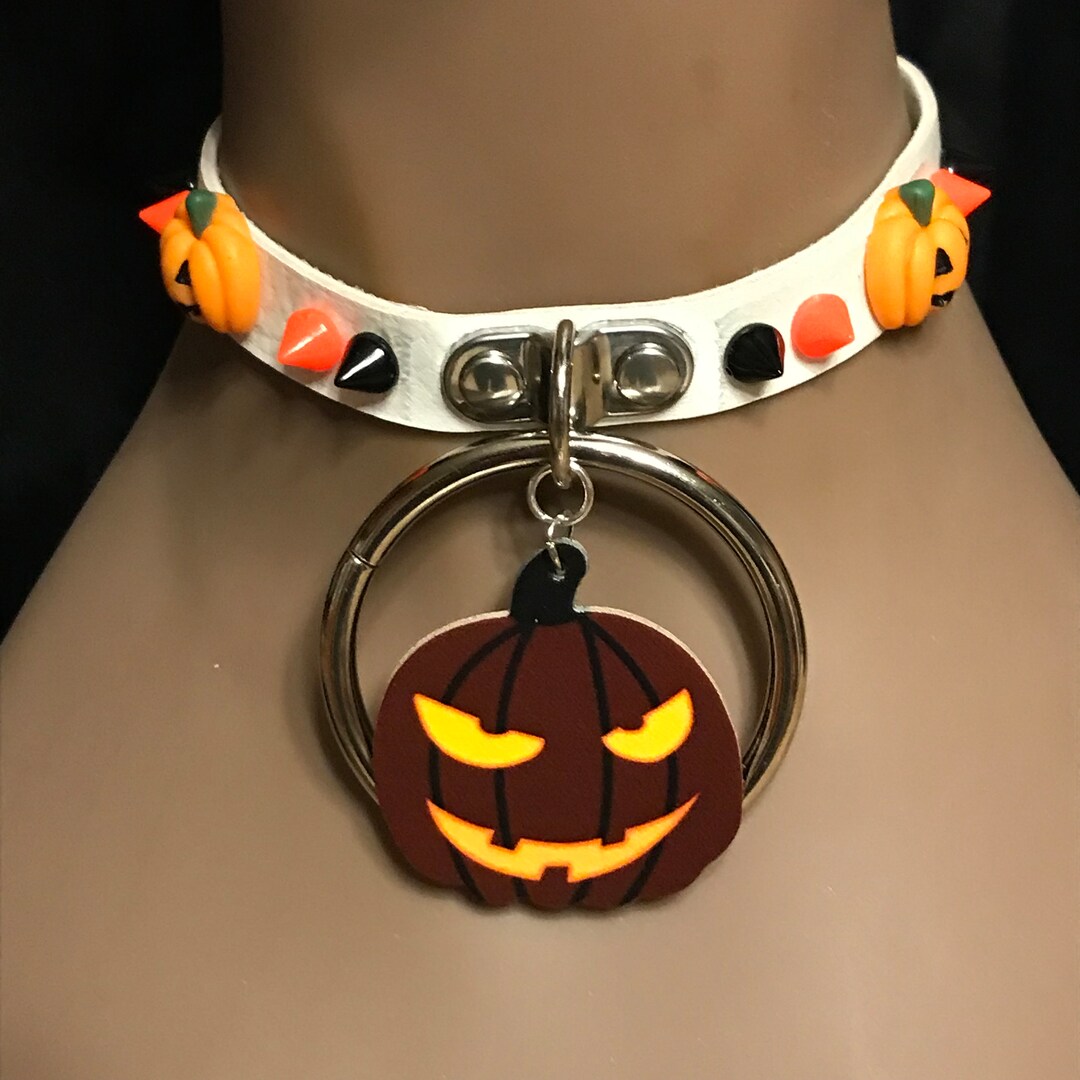 Black White “ Jack’s Rebirth “ Pastel Kawaii Emo Goth Choker Necklace ...