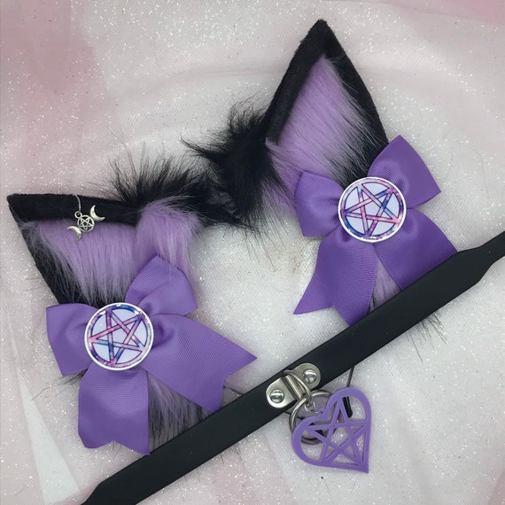 The Follow Gothic Emo Witch Wicca Choker Necklace Collar - Etsy