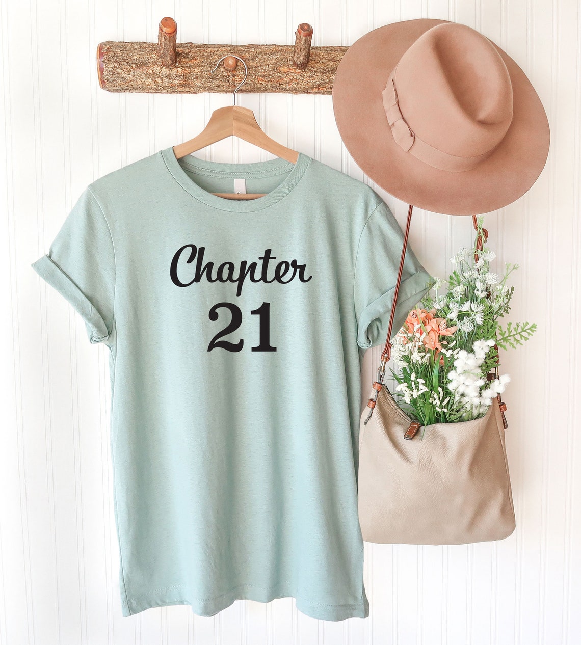 Chapter 21 Shirt, 21st Birthday Crew T-shirt, 21st Birthday Party Tee ...
