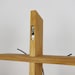 Extra Large Oak Wall Cross With Aluminum Corpus - Handmade Crucifix - Etsy