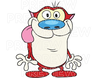 Ren and Stimpy Svg | Etsy