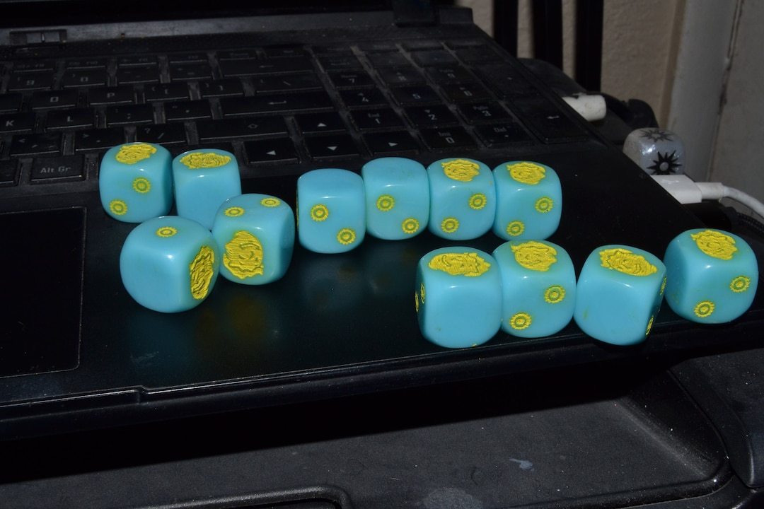 Fallout Nuka Cola 2d20 Dice 6x D6 - Etsy