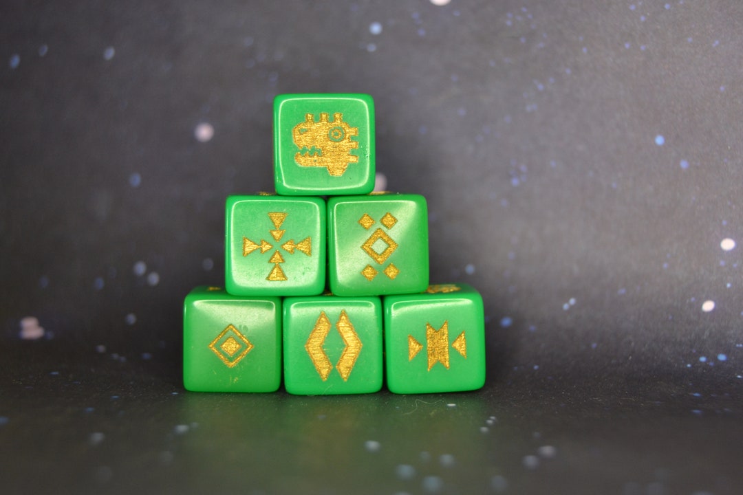 Space Lizard Glyph Dice X10 - Etsy