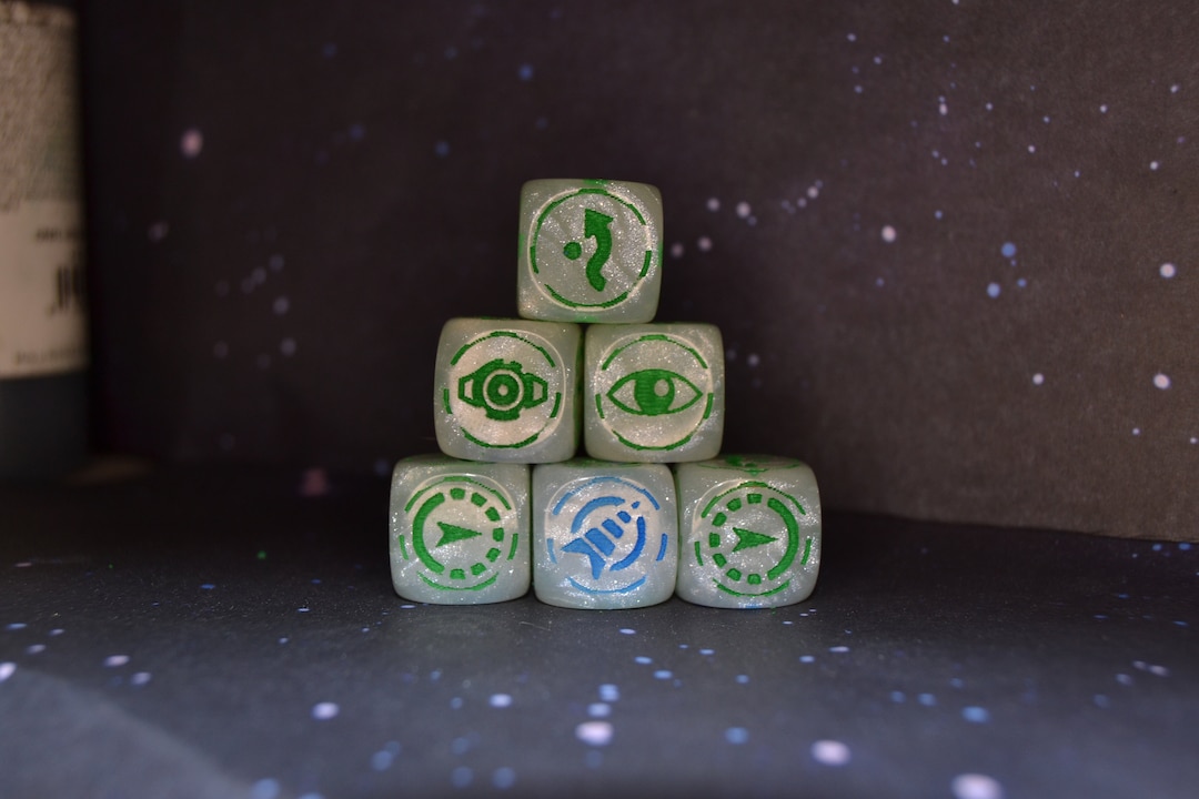 X-wing Token Cubes - Buff Pack of 6 - Etsy
