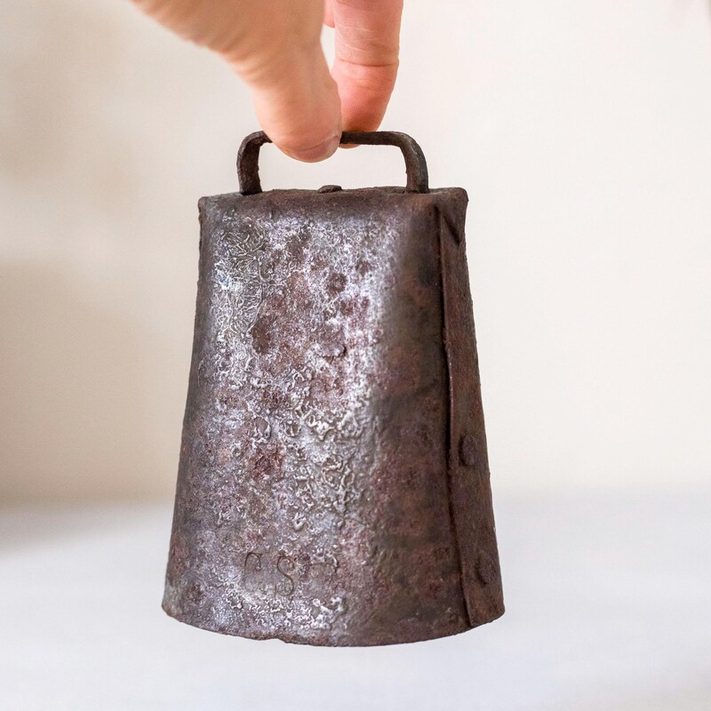 Antique Cow Bell - Etsy