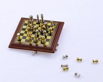 Miniature Checkers Game - Etsy
