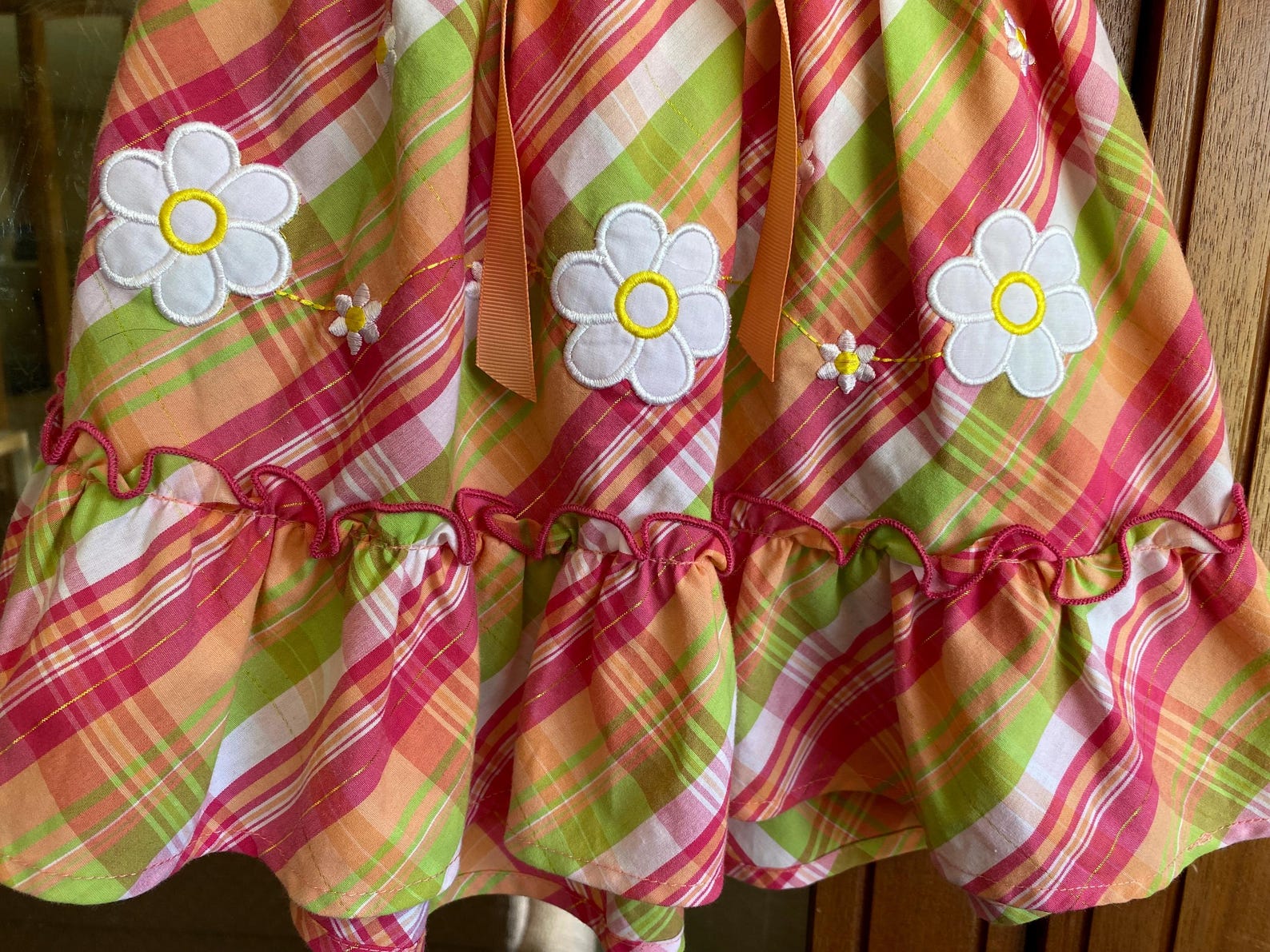 Vintage Blue Beri Boulevard 18 Month Baby Girls Dress With Flowers in ...
