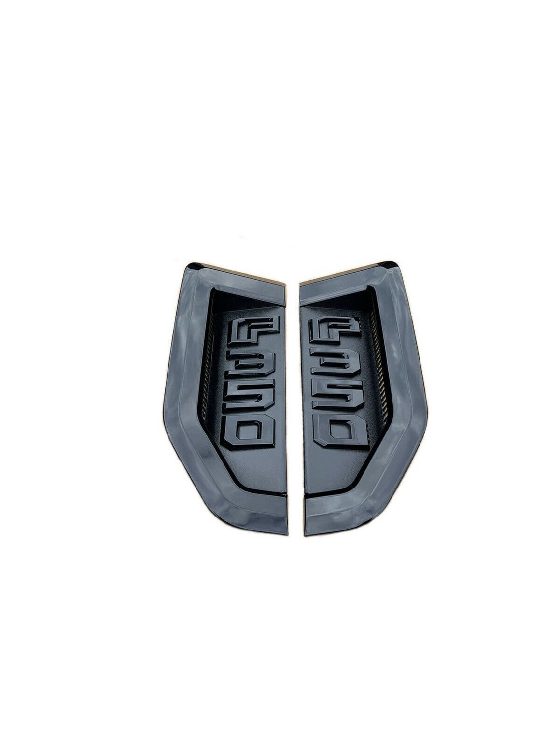 2017-2022 F350 Fender Emblems / Badges (GLOSS BLACK) Replacement - Etsy