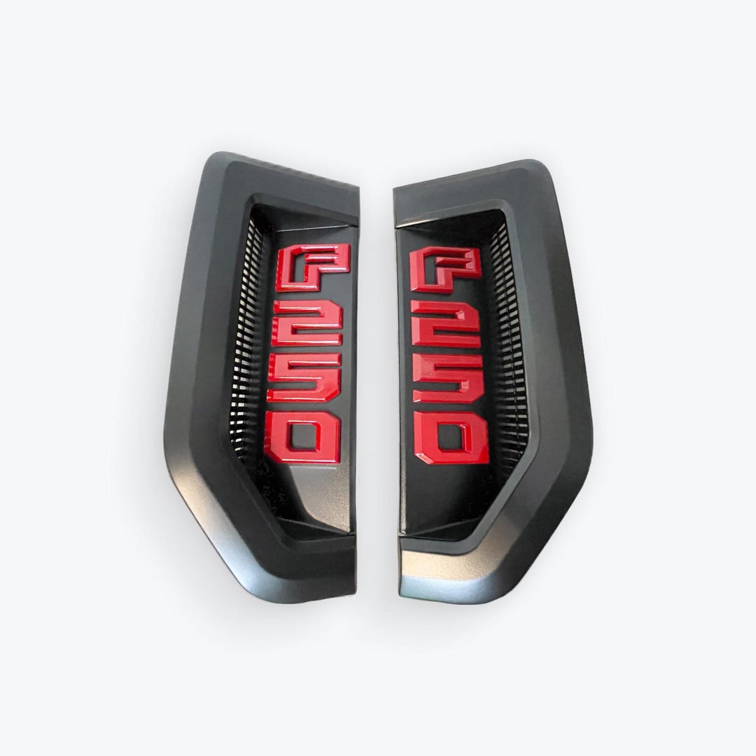 2017 2018 2019 2020 2021 2022 F250 Fender Emblems / Badges Replacement ...