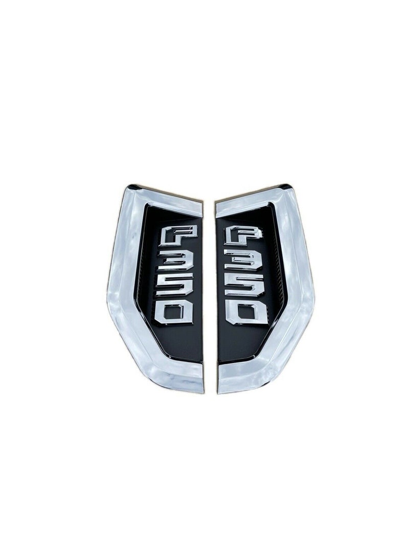 2017-2022 F350 Fender Emblems / Badges (CHROME) Replacement - Etsy