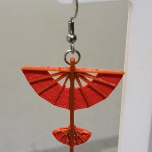 Aangs Glider Earring | Red Air Glider Earrings | Staff Glider Earrings ...