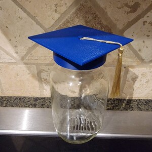 Graduation Cap Mason Jar Lid Graduation Cap Box Money Holder Party ...