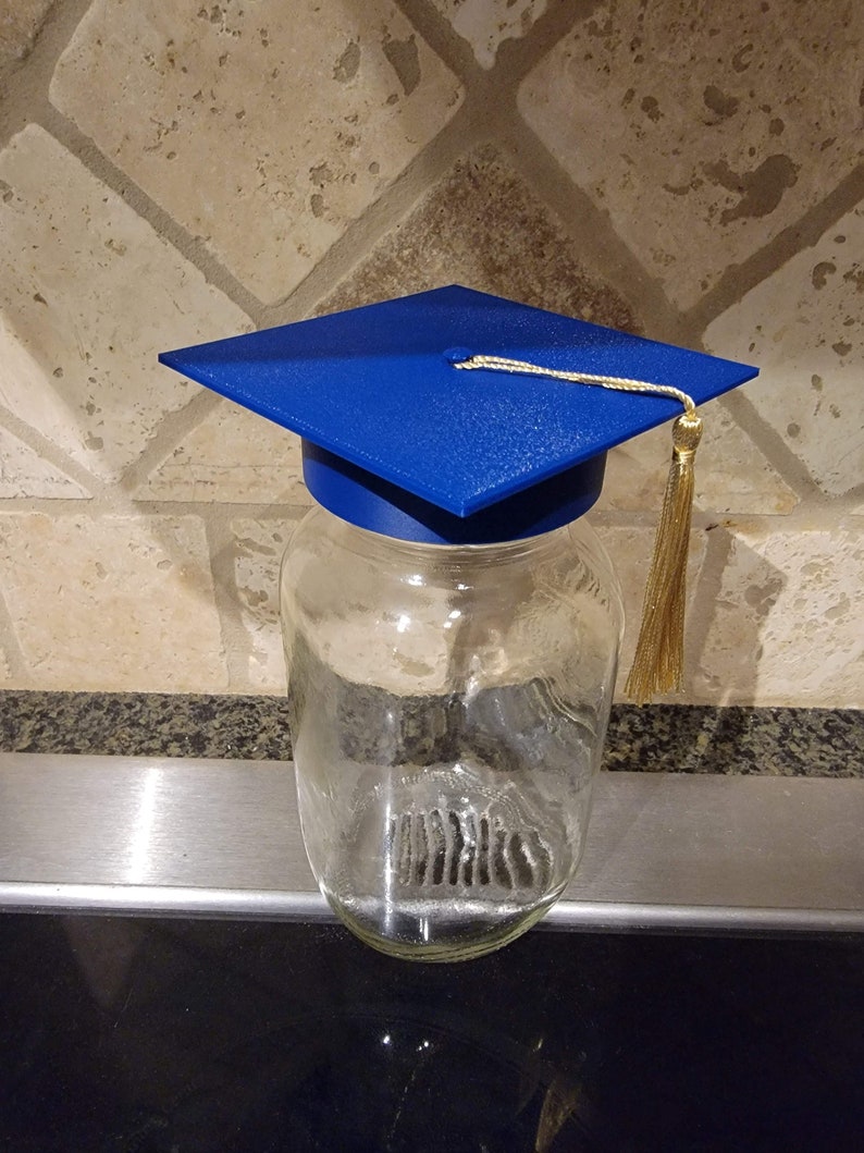 Graduation Cap Mason Jar Lid Graduation Cap Box Money Holder - Etsy
