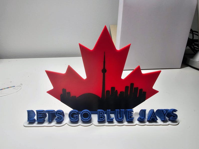 Let's Go Blue Jays, Toronto Blue Jays Sign, Toronto Skyline, Toronto Blue Jays, Canada's Team ...