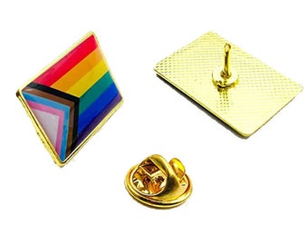 Progress Flag Enamel Pin - Etsy