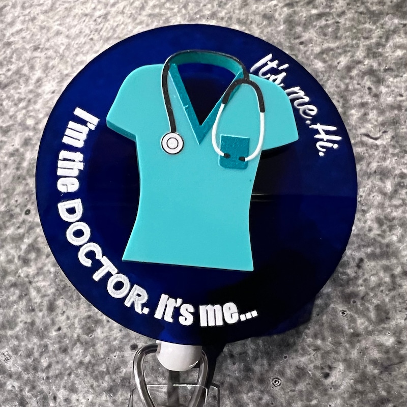 Badge Reels Obgyn Doctor - Etsy