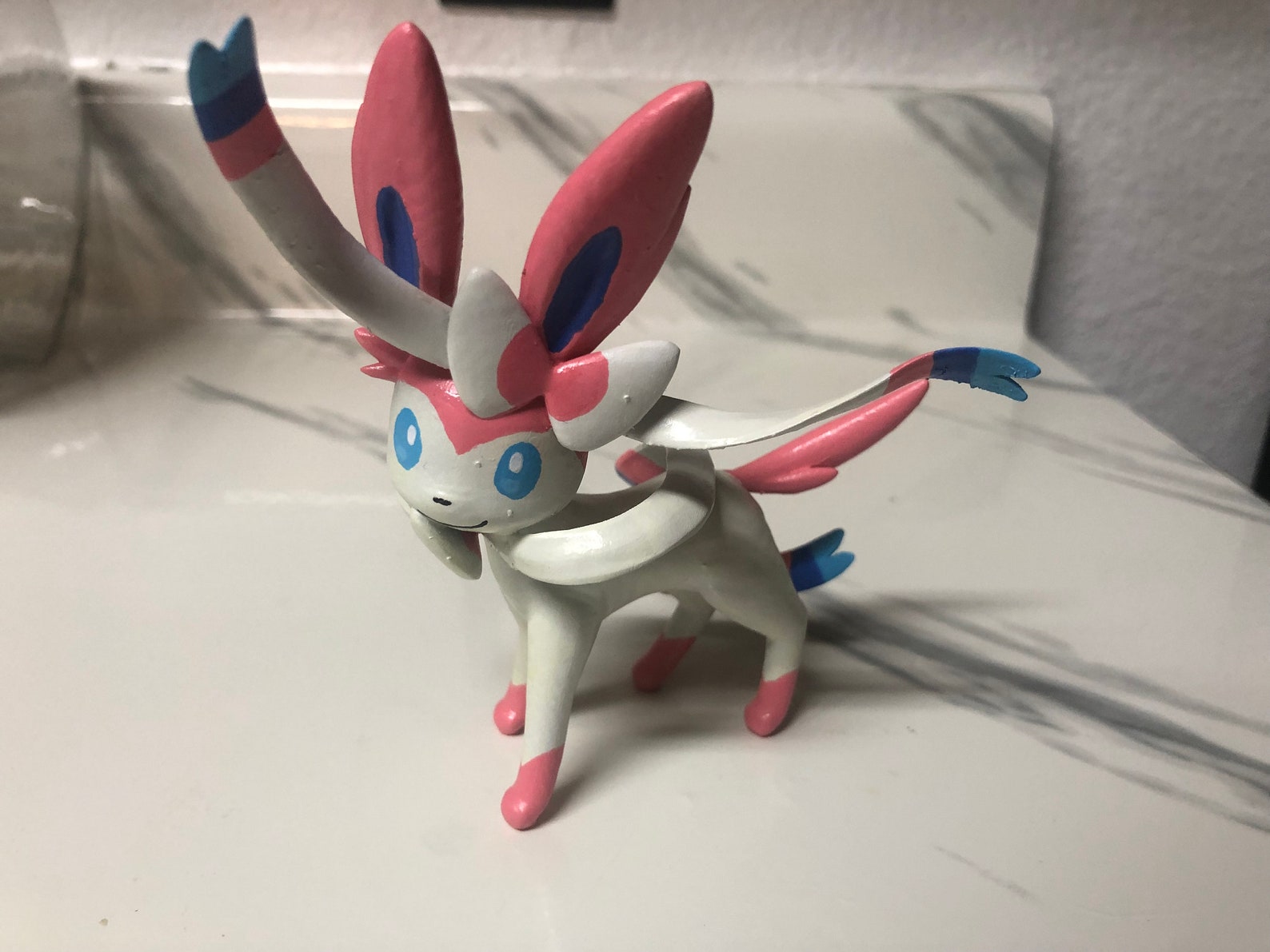 Sylveon 3D Printed Resin Figure - Etsy