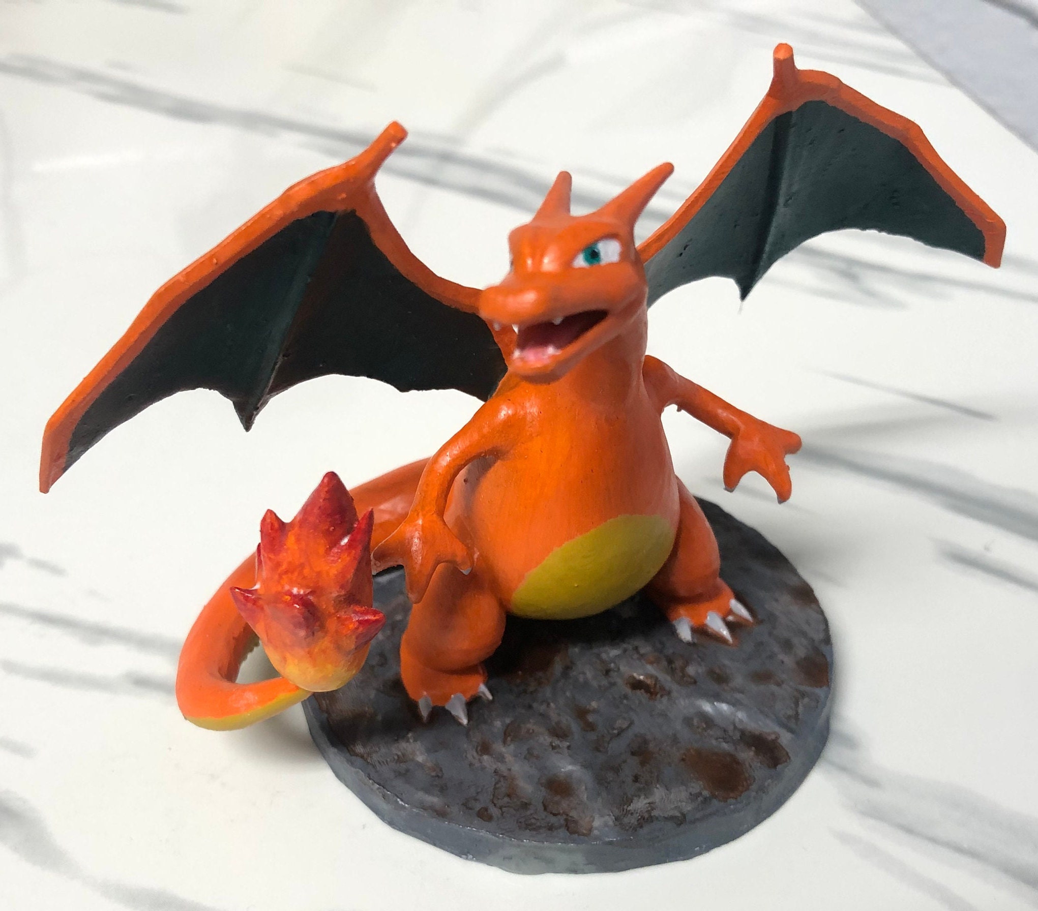 Charizard 3D Printed Resin Figure - Etsy
