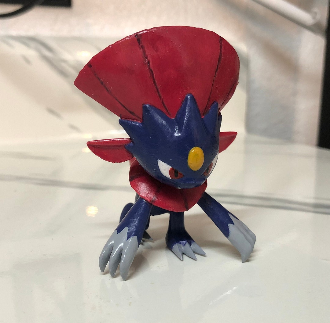 Weavile 3D Printed Figure - Etsy