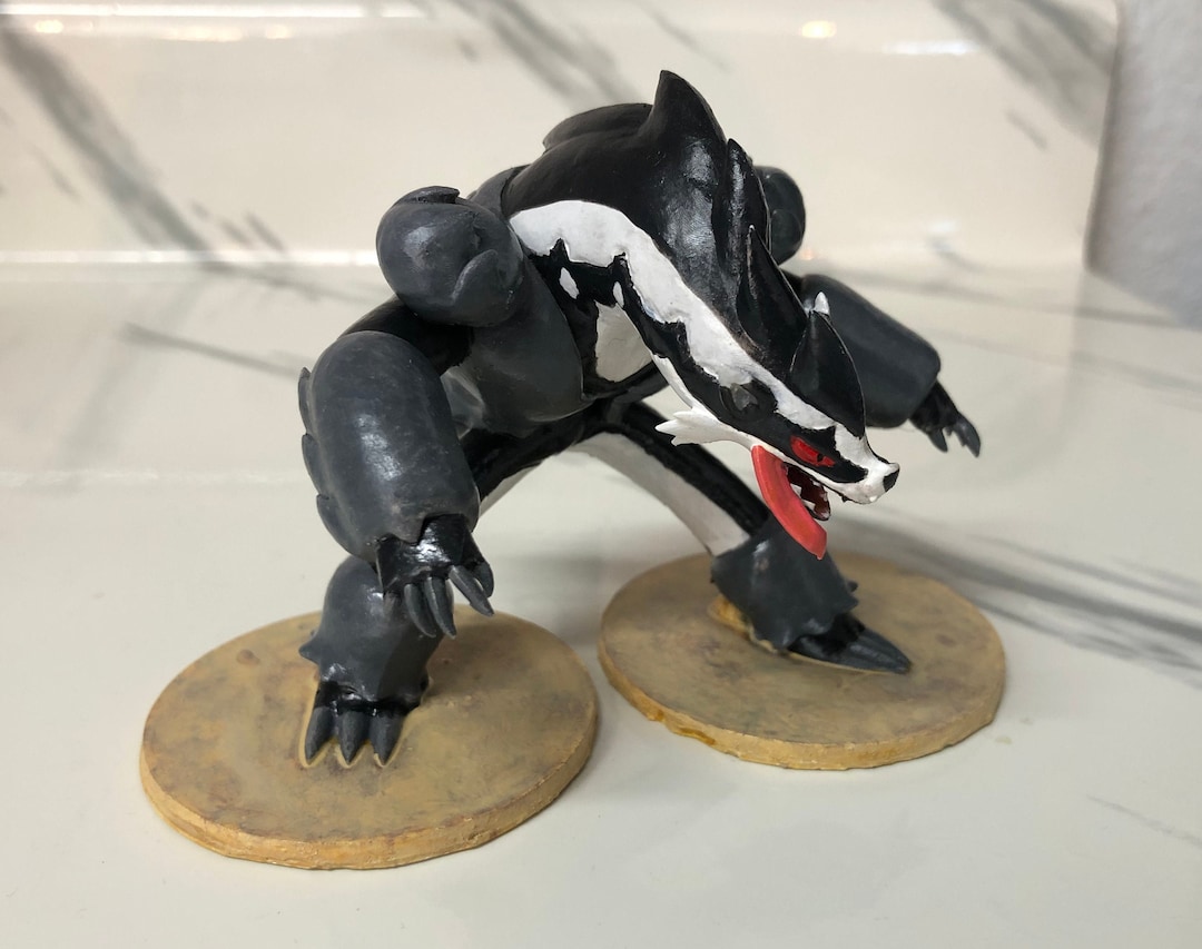 Obstagoon 3D Printed Figure - Etsy