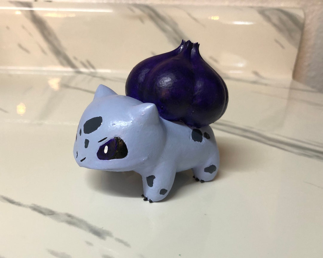 Poison Bulbasaur 3D Printed Resin Figure - Etsy