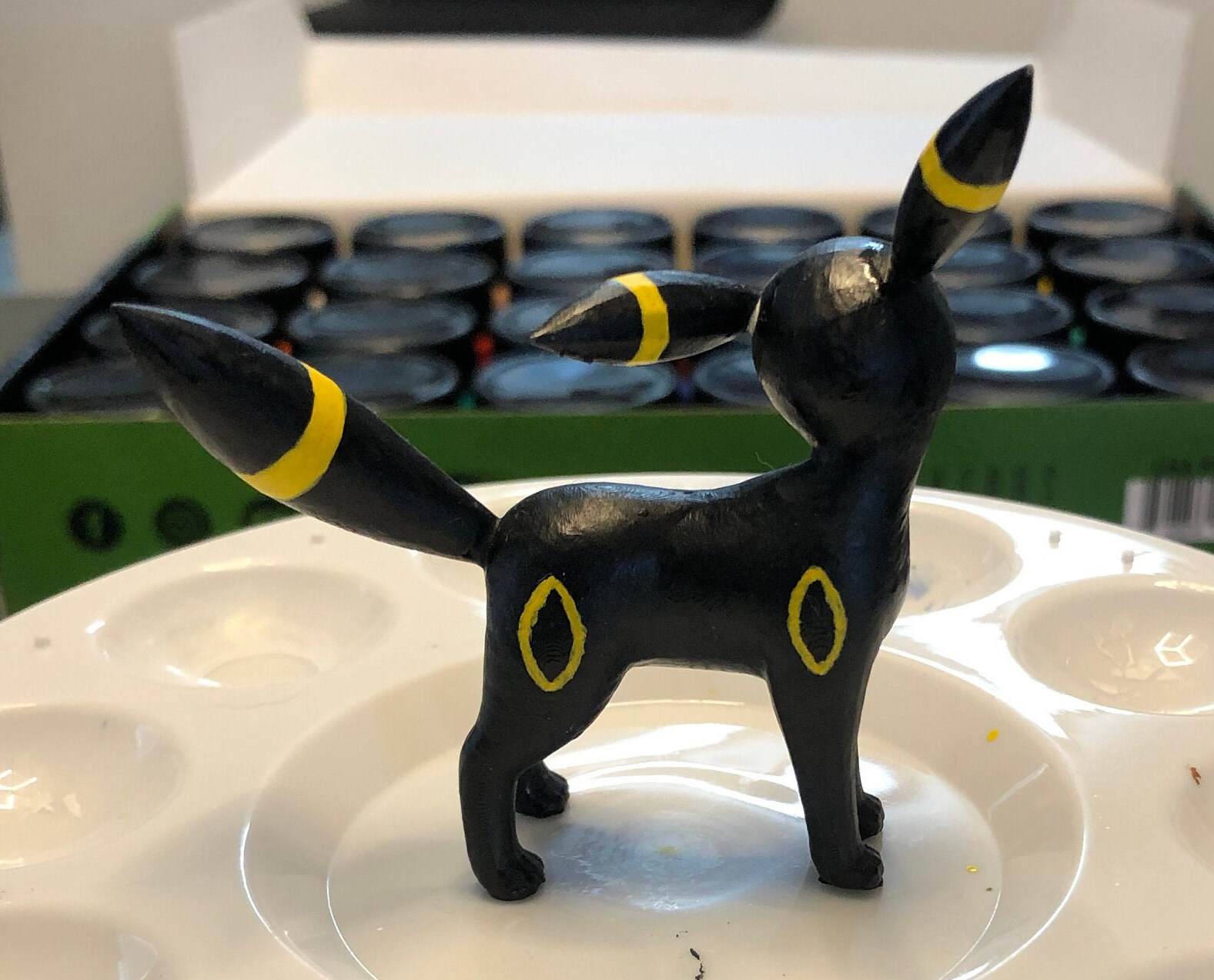Umbreon 3D Printed Resin Figure - Etsy