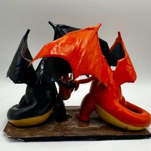 Hand Holding Charizard Couple 3D Printed Figure - Etsy