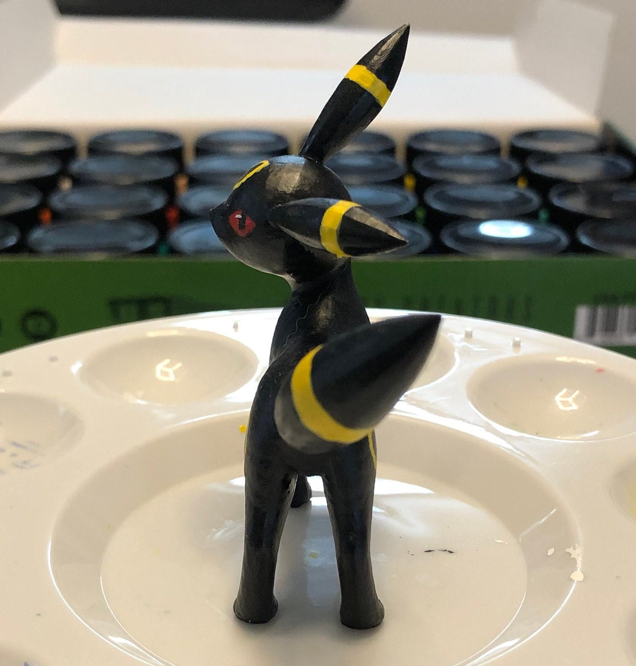 Umbreon 3D Printed Resin Figure - Etsy