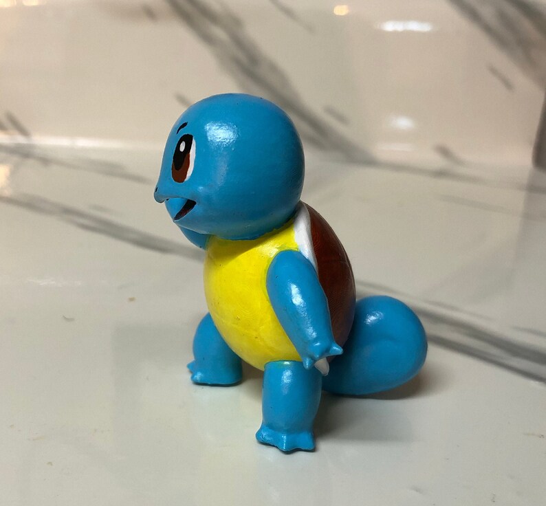 Squirtle 3D Printed Figure - Etsy