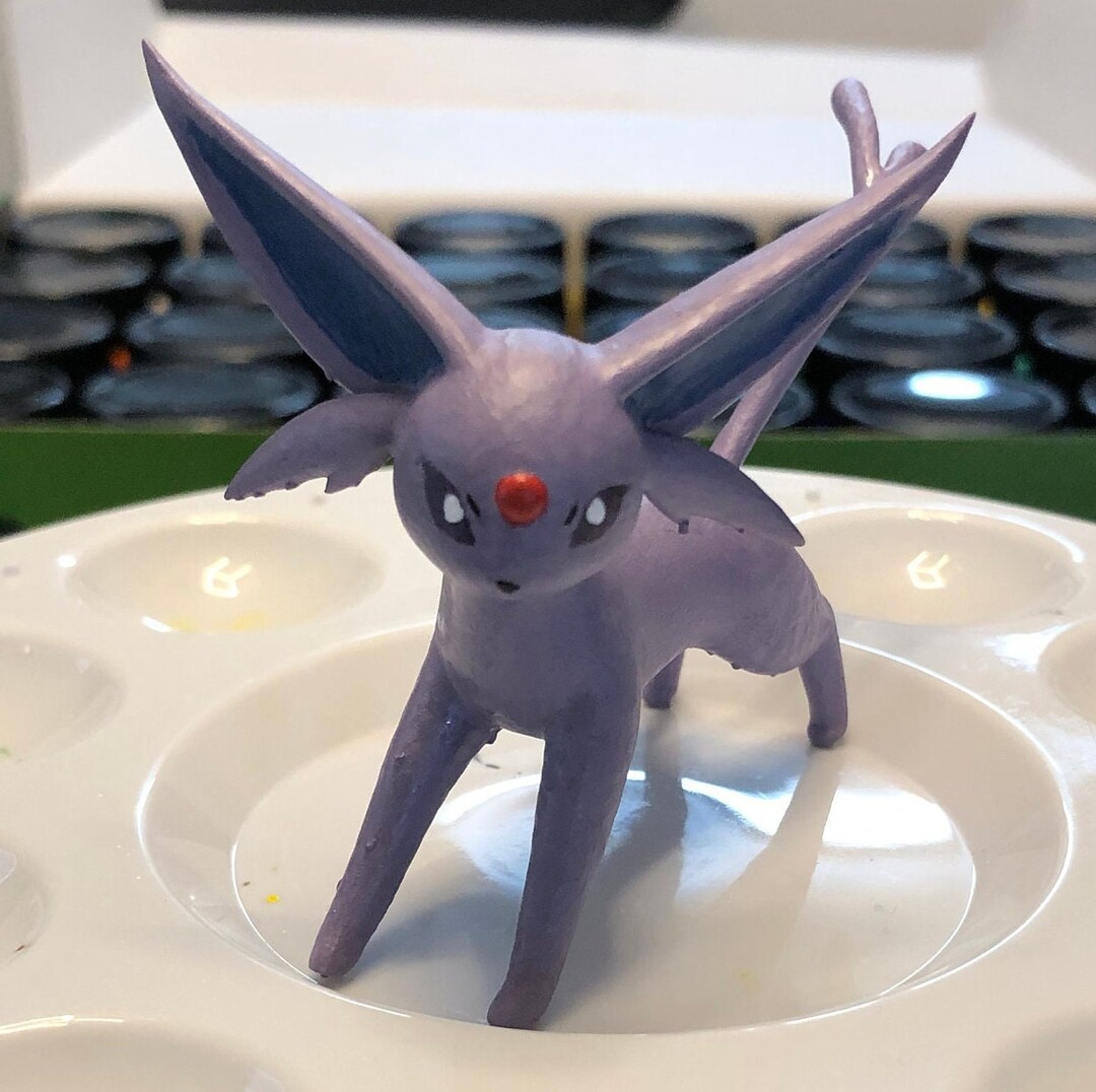 Espeon 3D Printed Resin Figure - Etsy