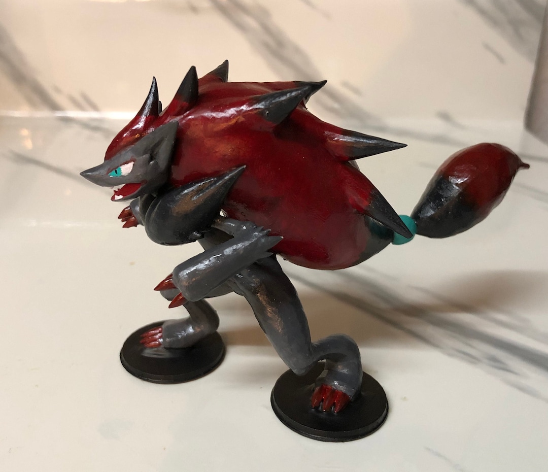 Zoroark 3D Printed Figure - Etsy