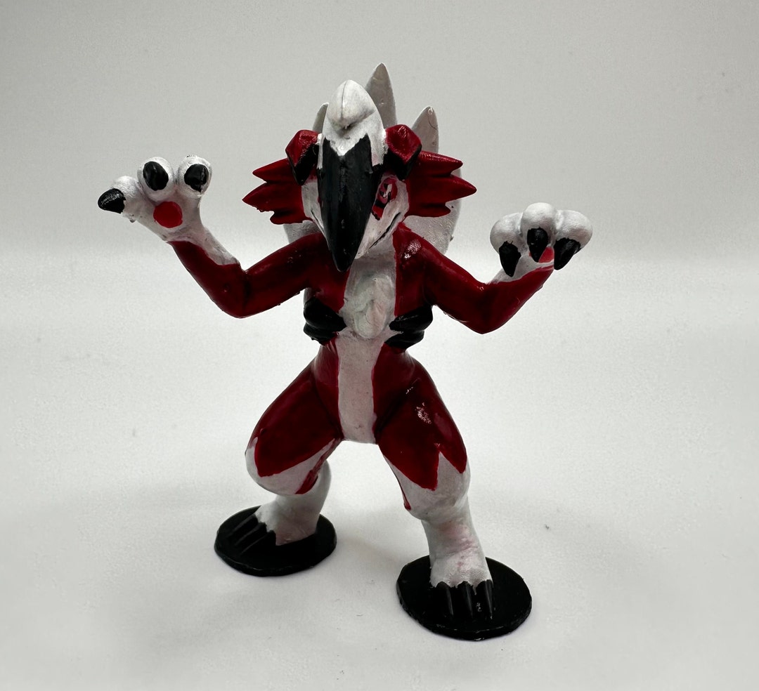 Toon Midnight Lycanroc 3D Printed Resin Figure - Etsy