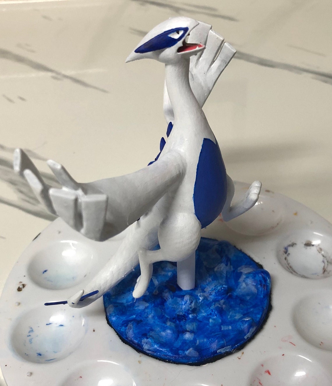 Lugia 3D Printed Resin Figure | Etsy