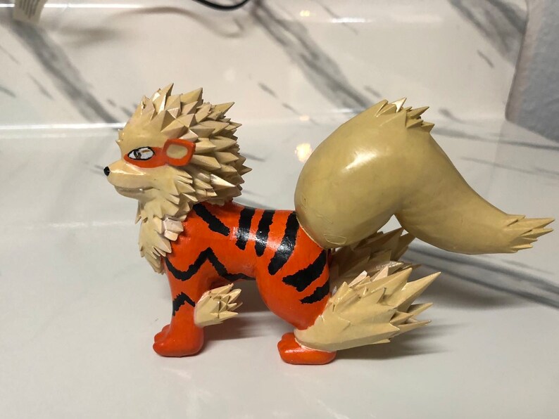 Arcanine 3D Printed Figure - Etsy
