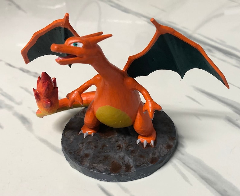 Charizard 3D Printed Resin Figure - Etsy