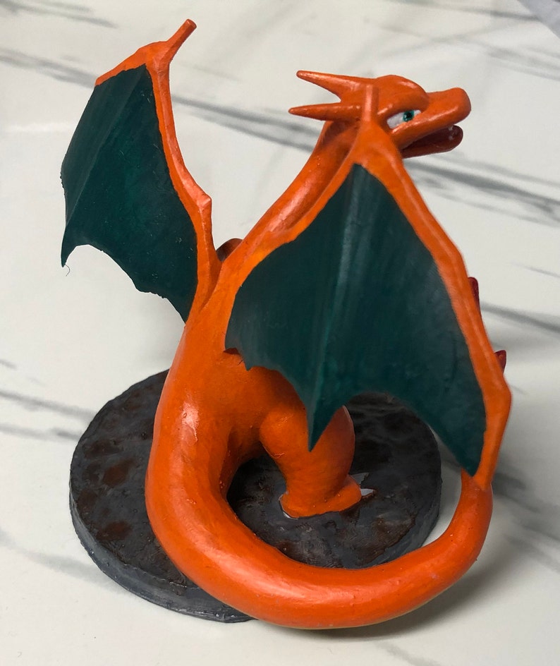 Charizard 3D Printed Resin Figure - Etsy