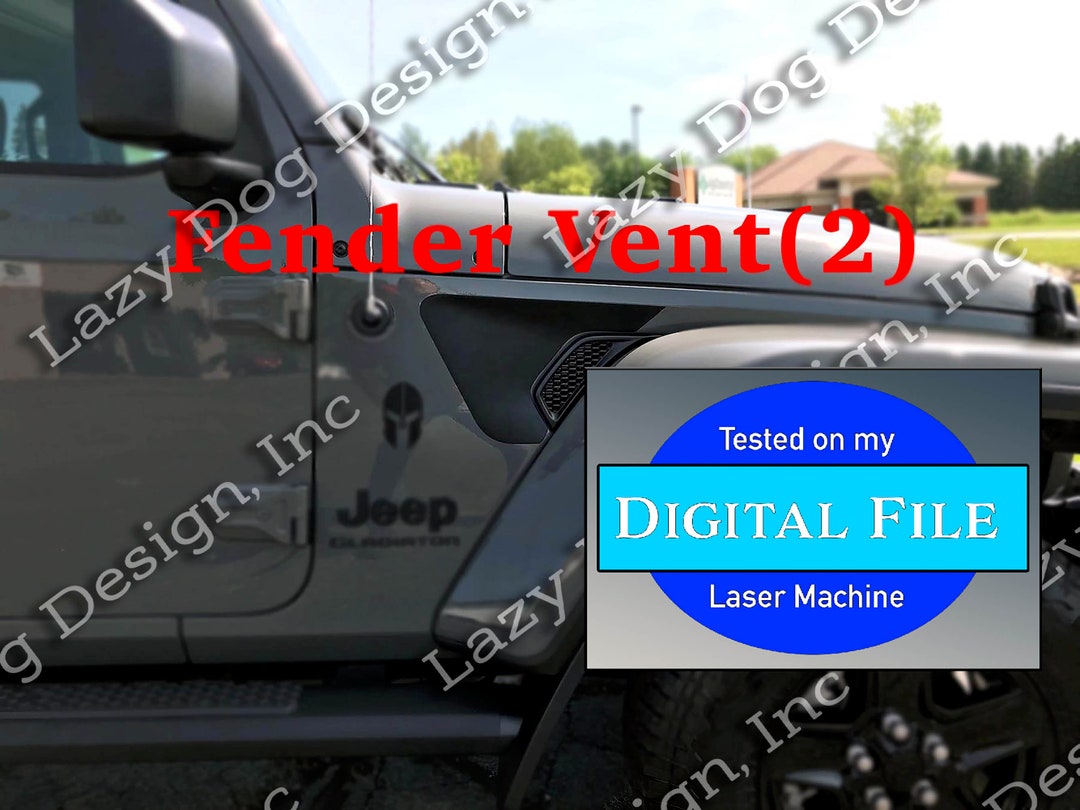 BEST OFFICIAL SVG Cut File Fender Vent Digital File Only - Etsy