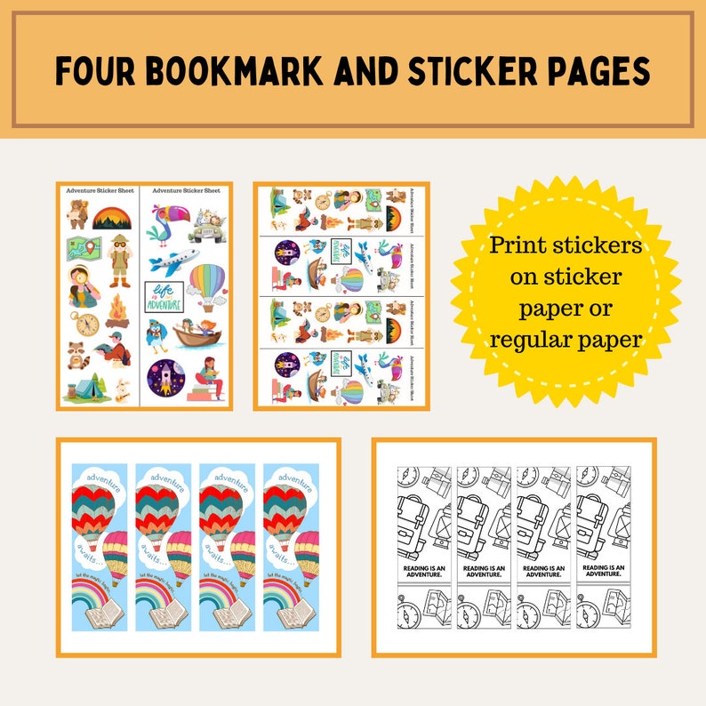 Summer of Adventure Packet- Summer Organization- Summer Activities ...