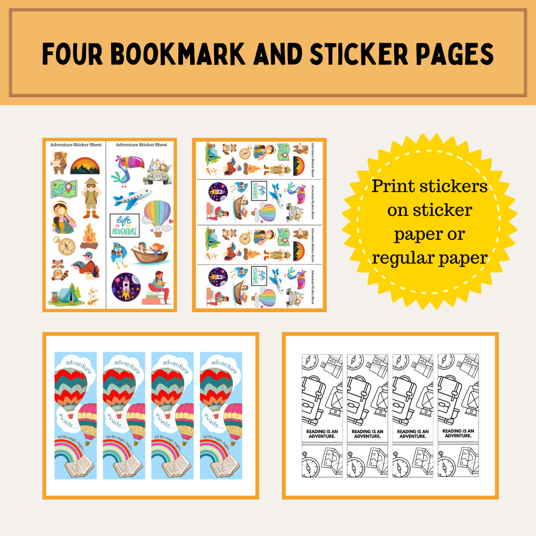 Summer of Adventure Packet- Summer Organization- Summer Activities ...