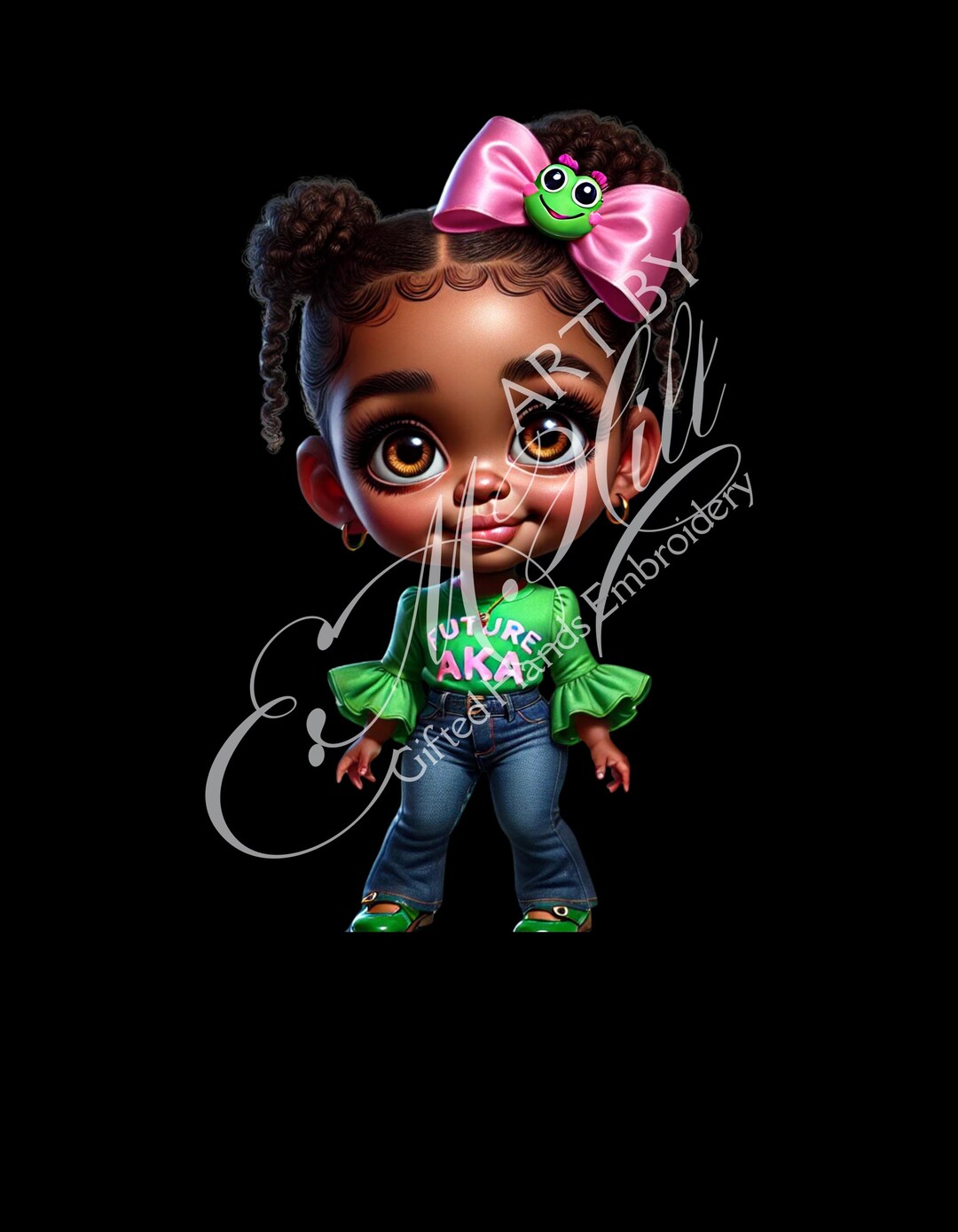 Future AKA Digital Artwork - Alpha Kappa Alpha Inspired Graphic for DIY ...