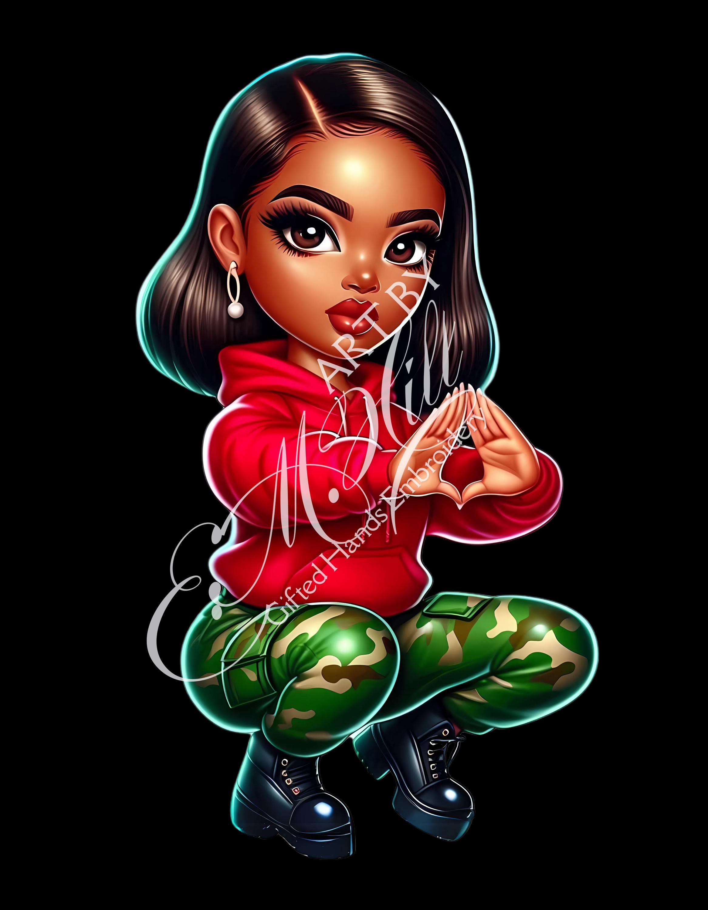 Delta-inspired Digital Design Bundle | Cartoon Character Art for ...