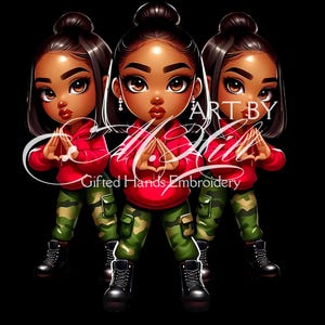 Delta-inspired Digital Design Bundle | Cartoon Character Art for ...