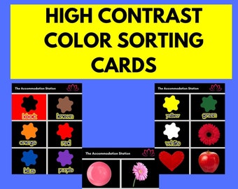 High Contrast Color - Etsy