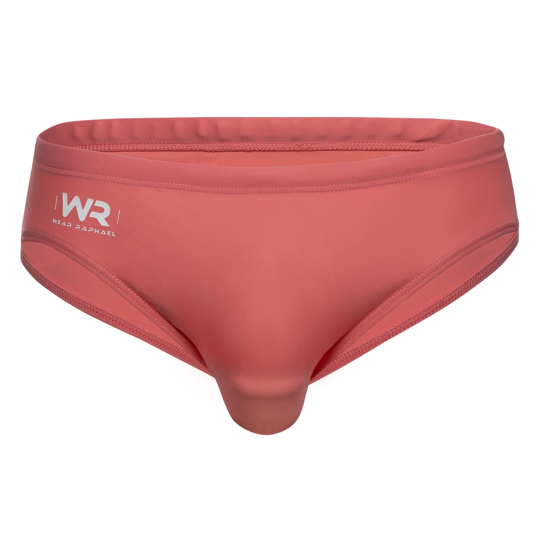 WR32 PEACH SWIM BRIEFS - Etsy