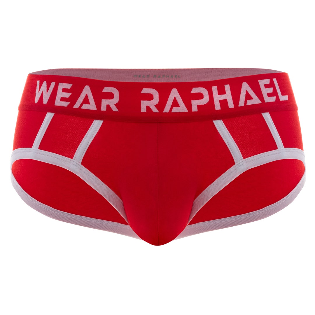 WR2 Mens Red Briefs - Etsy
