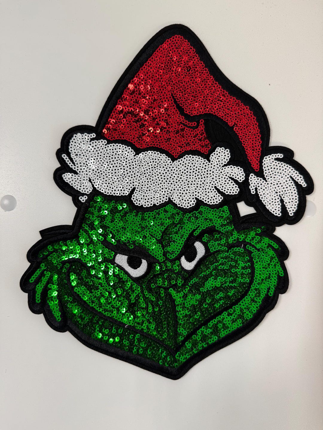 Christmas Character Sequin Patch, Christmas Sequin Patch, Christmas Day ...