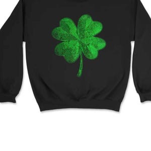 Clover Sequin Patch, Shamrock Sequin Patch, St. Patrick's Day Patch, Shamrock Patch, Iron-on ...